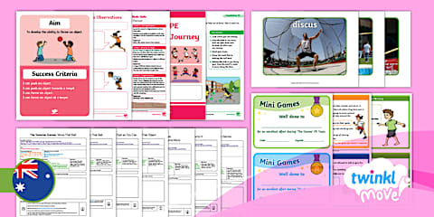 Move PE Foundation - Year 2 Pickleball Unit Pack