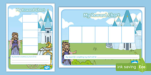 Fairy 5-Frame Sticker Reward Charts