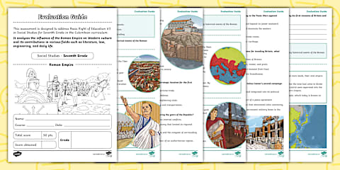 The Roman Empire Display Fact Cards