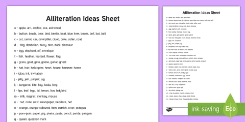 Alliteration PowerPoint for Kids (Primary English years 3-6)