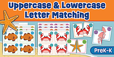 Ocean Animals Activity Pack for PreK-K