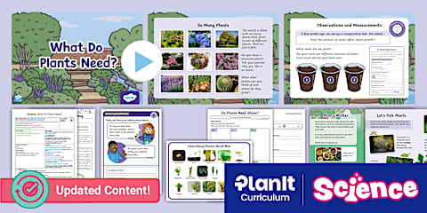 Science: Plants: Do Plants Need Light? Year 2 Lesson 2