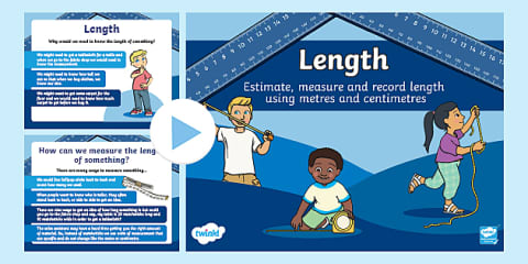 Measuring Length - How to Use a Ruler PowerPoint