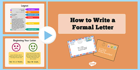 Writing Formal Letters Word Mat - KS2 - English - Vocabulary