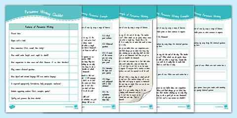 PERSUADER Poster for Senior Writing