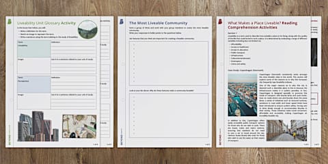 Liveability Activity