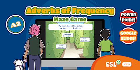 ESL Adverbs of Frequency Lesson Plan [Kids, A1]