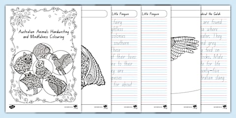 NSW Foundation Handwriting Practice Sheets