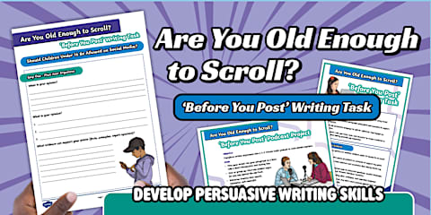 Age Restrictions for Social Media Persuasive Writing