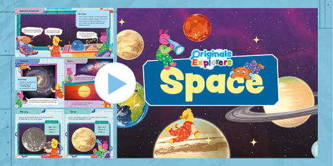 Blast Off to Space Counting PowerPoint