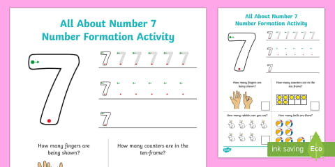 Numberblocks: Lucky Number 7 PowerPoint