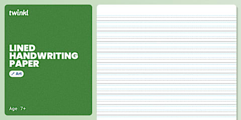 Year 2 Handwriting Lines