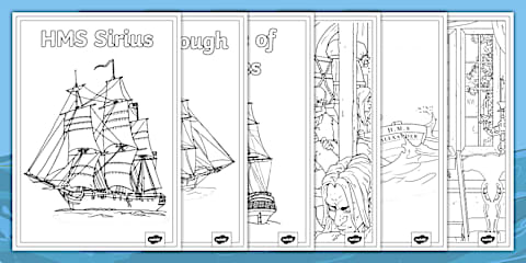 The First Fleet Ships Facts Posters - History - Years 3-6