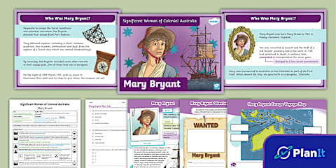 Year 5 HASS History Significant Women of Colonial Australia Lesson 8 ...