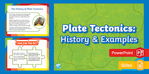 Tectonic Plate Boundaries Graphic Organizer for 6th-8th Grade