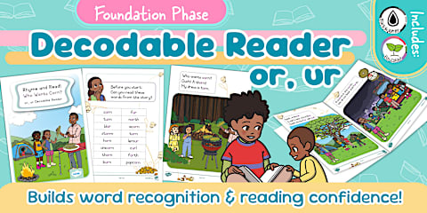 Foundation Phase Phonics - or, ur Decodable Reader - Mini Book (CAPS ...
