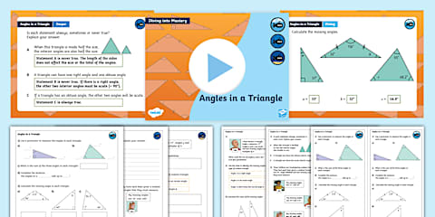 KS2 Types of Triangle Worksheet