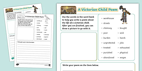 KS2 Letter from a Workhouse Child Differentiated Worksheets - Street ...