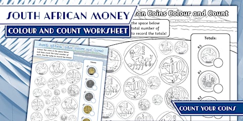 Structured Steps Money: Subtracting from 1c Coins Within 10c