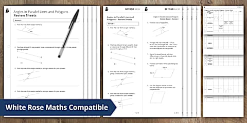 Angles in Parallel Lines and Polygons - Teaching Bundle