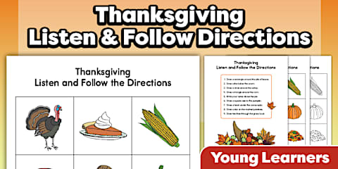 Fall Listen and Color Activity