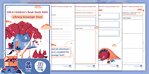 CBCA Book Week 2025 Craft Activity 3-6 Pack - Events