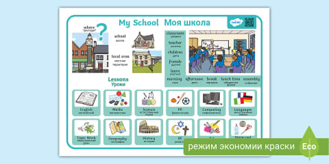 CVC Words Flashcards Russian - Russian/English
