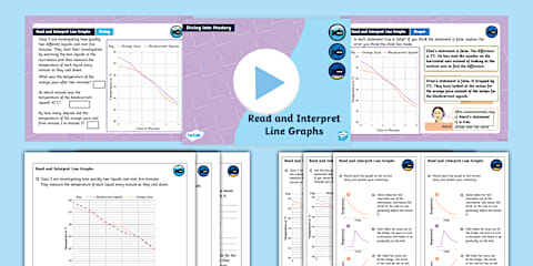 Year 5 Constructing a Line Graph
