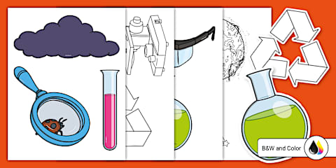 Science Display Cut-Outs