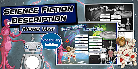 Science Fiction Word Mat