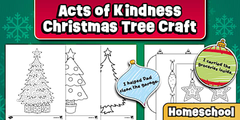 Christmas Tree Craft Activity