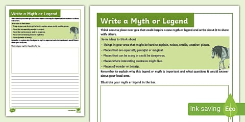 Scottish Myths and Legends Word Mat