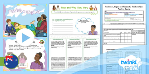 Year 4 Resilience, Rights and Respectful Relationships Positive Coping ...