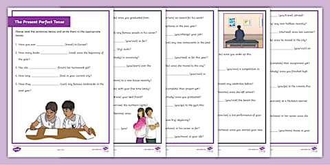 Present Tenses Posters
