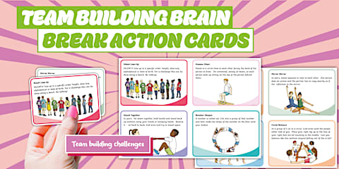 Orienteering Activities Brain Break Action Cards