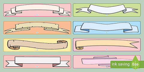 Editable Display Banners