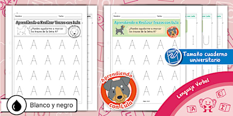 Guía de Trabajo: Practico y Escribo las Vocales