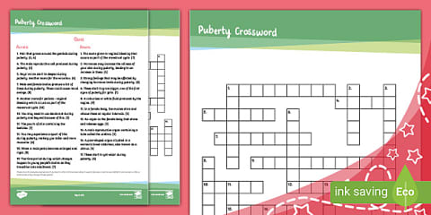 Puberty Changes Worksheet