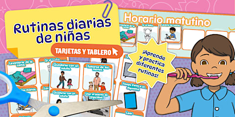 Cartel y tarjetas de vocabulario: Las posadas