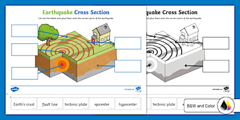 Fourth Grade Label the Ocean Floor Worksheet