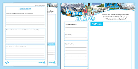 My Perfect Holiday Writing Activity