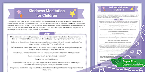 Body Scan Meditation for Kids