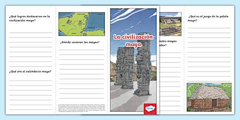 Pack Historia: 4º básico - Los Mayas - Unidad 2