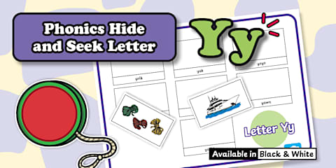 Phonics Hide and Seek - Letter Dd