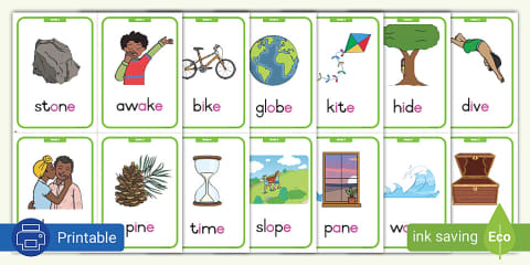 Grade 2 Phonics: Magic e Fishing Game