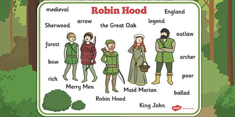 Robin Hood Word Search