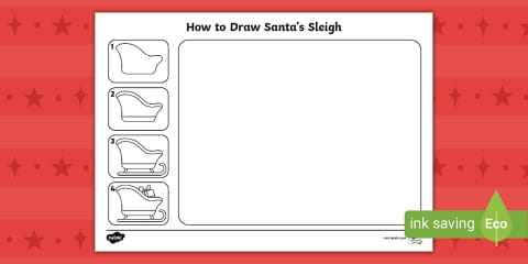 How To Draw Santa Claus Directed Drawing