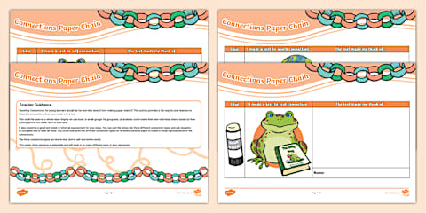 Making Connections: Text-to-Self Challenge Cards