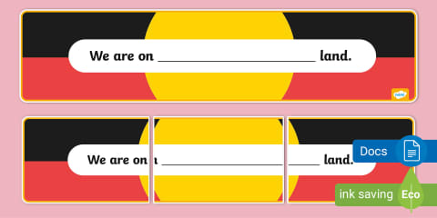 Indigenous Art Editable Banner