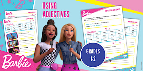 Barbie: Grammar Mystery for 1st-2nd Grade